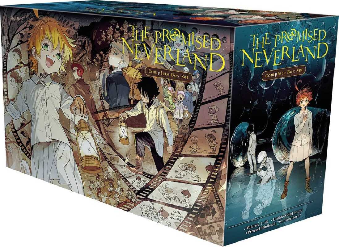 Complete Box Set: Volumes 1-20 with premium-The Promised Neverland