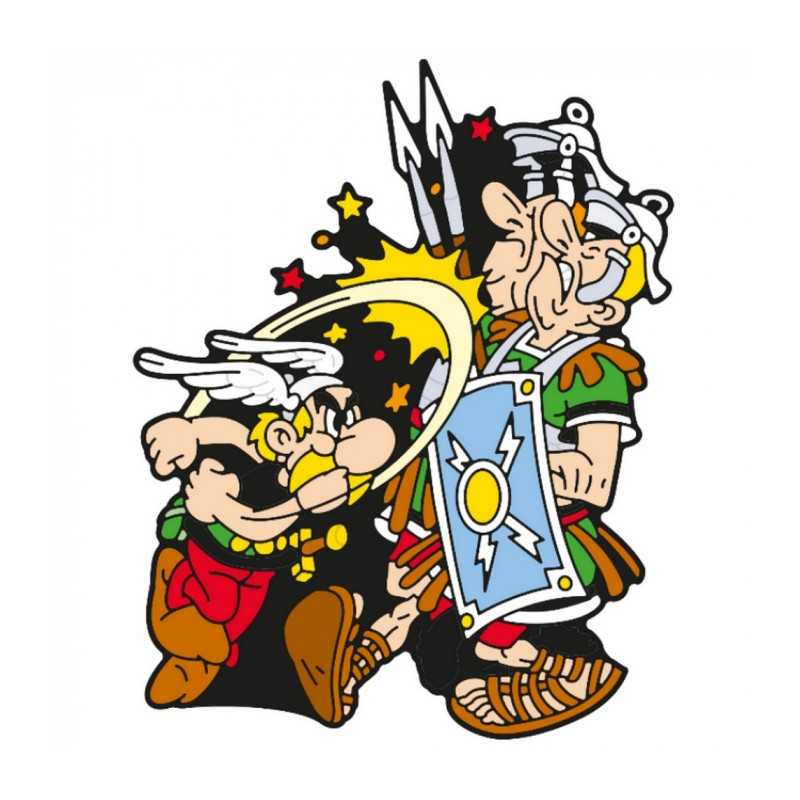 Magnet en gomme Plastoy Astérix le Gaulois Paff !-Asterix en Obelix ...